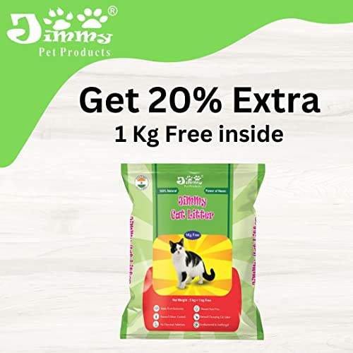 JiMMy Pet Products Cat Litter Standard Granules Jasmine fragrance ...