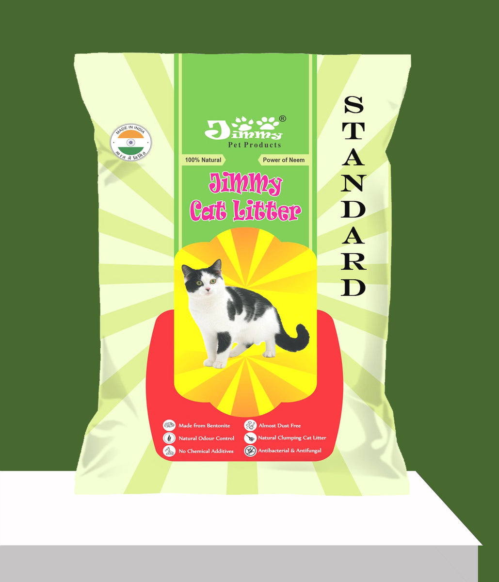 JiMMy Pet Products Cat Litter Standard Granules Jasmine Fragrance 25 k ...