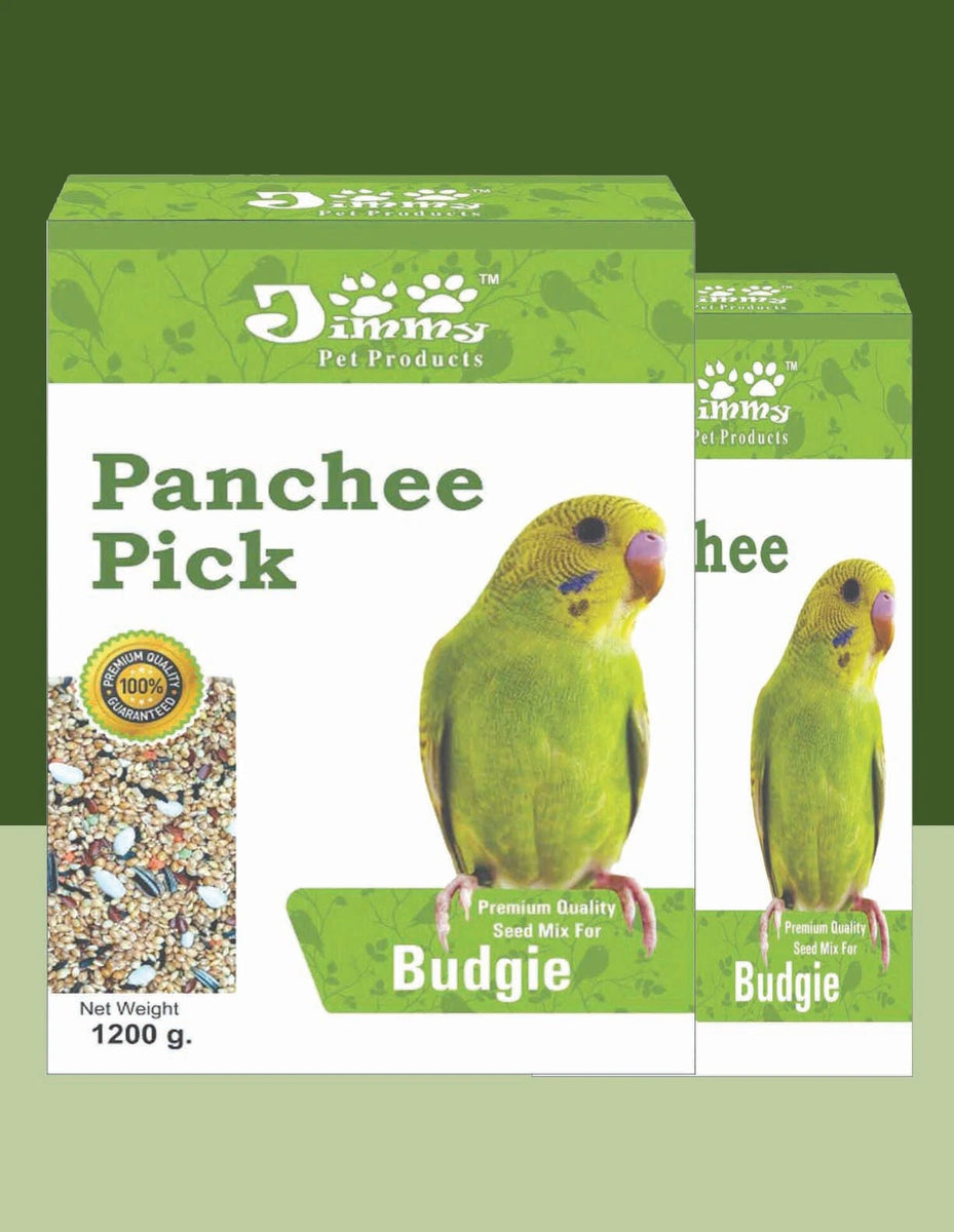 JiMMy Pet Products Panchee Pick Bird Food for Budgies (2400gm ...